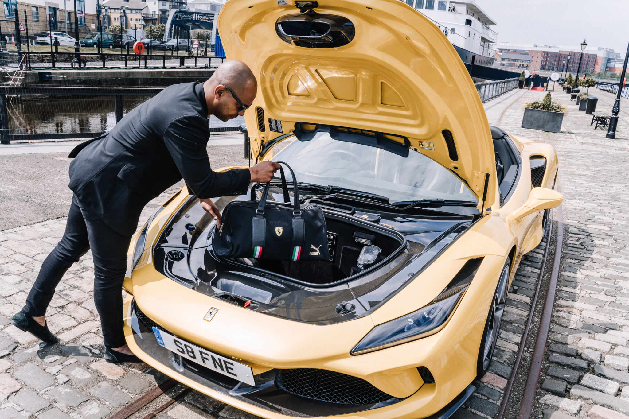 The Ferrari F8 Spider - By Aaron Edgeworth - Into the HighlandsThe ...